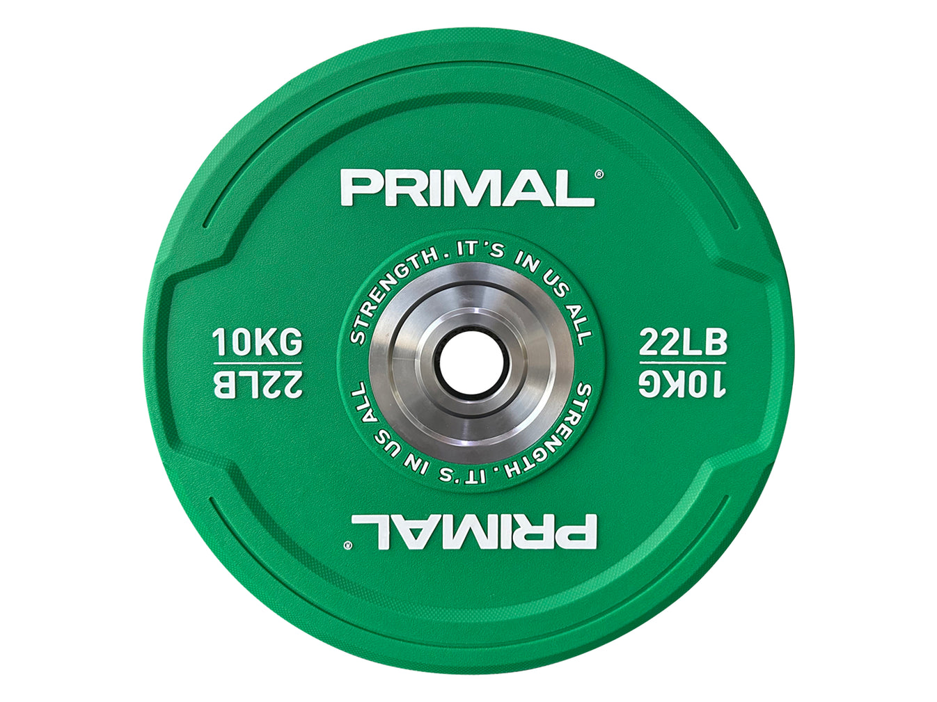 Primal Performance Series Urethane Bumper Plate (Singles) – Primal Strength