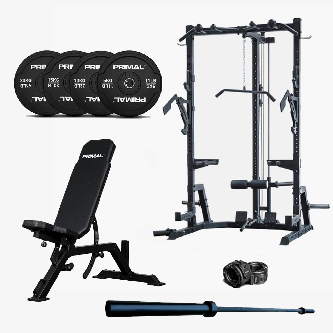 Primal Personal Series Ultimate Half Rack Package – Primal Strength