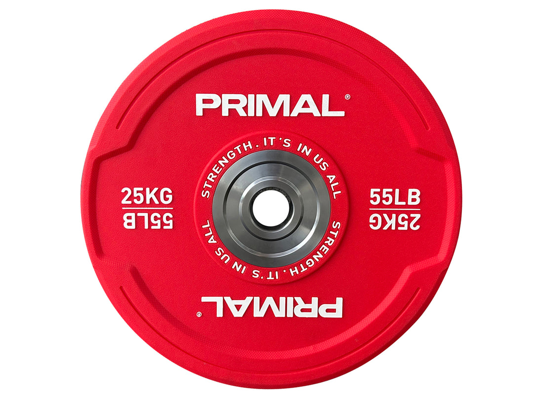Primal Performance Series Urethane Bumper Plate (Singles) – Primal Strength