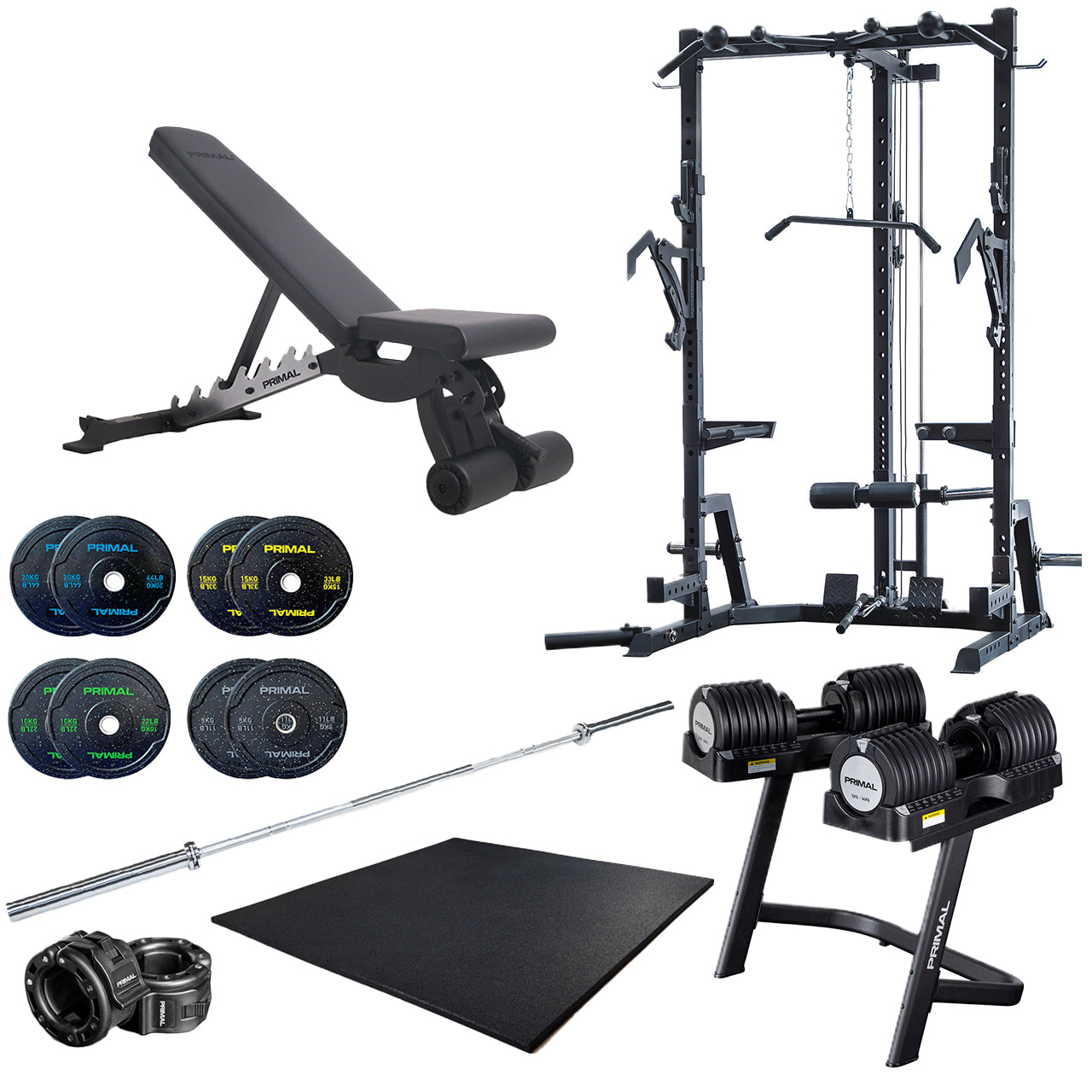 Primal Personal Series Ultimate Half Rack Premium Bundle – Primal Strength