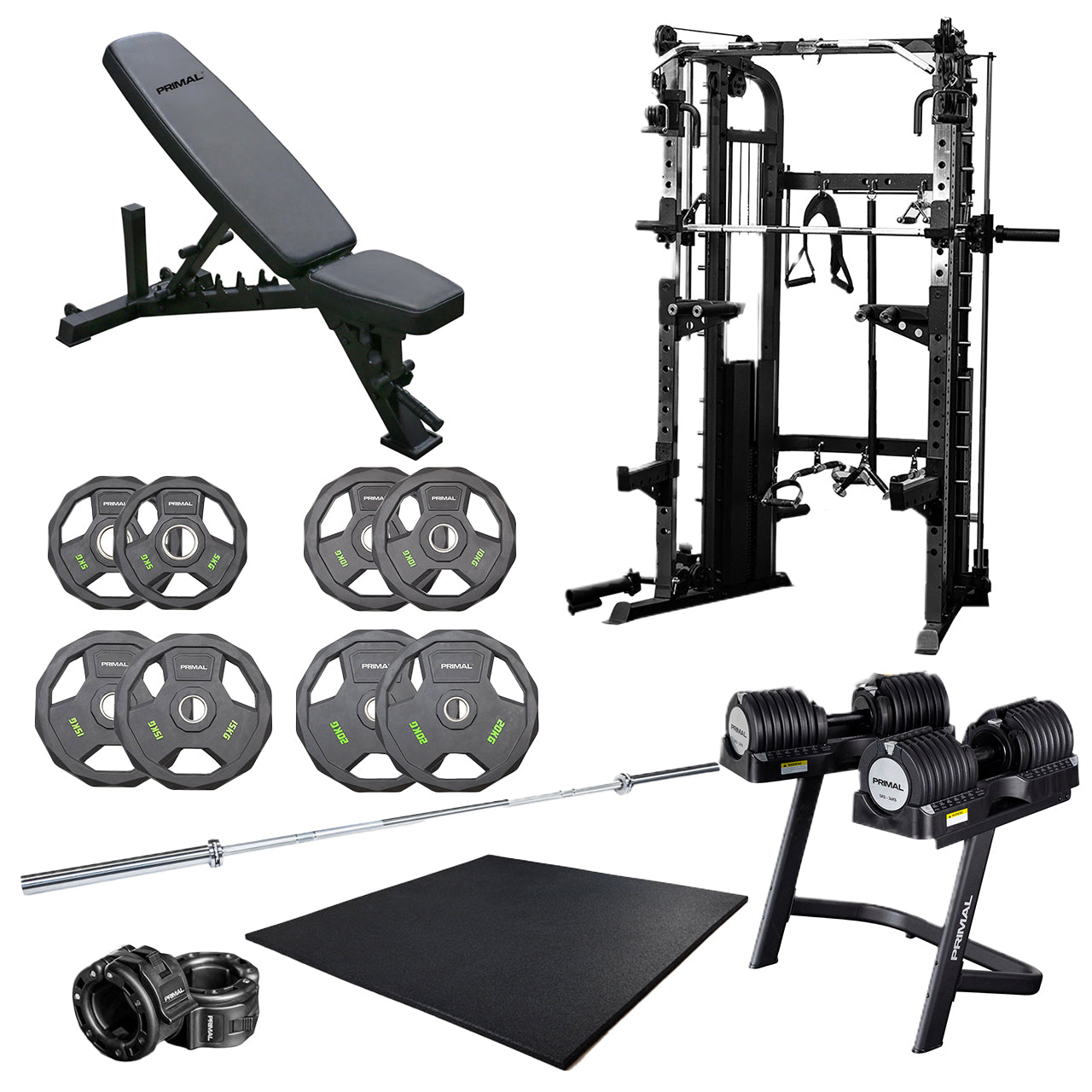 Primal Pro Series Premium Rack System Light Package – Primal Strength