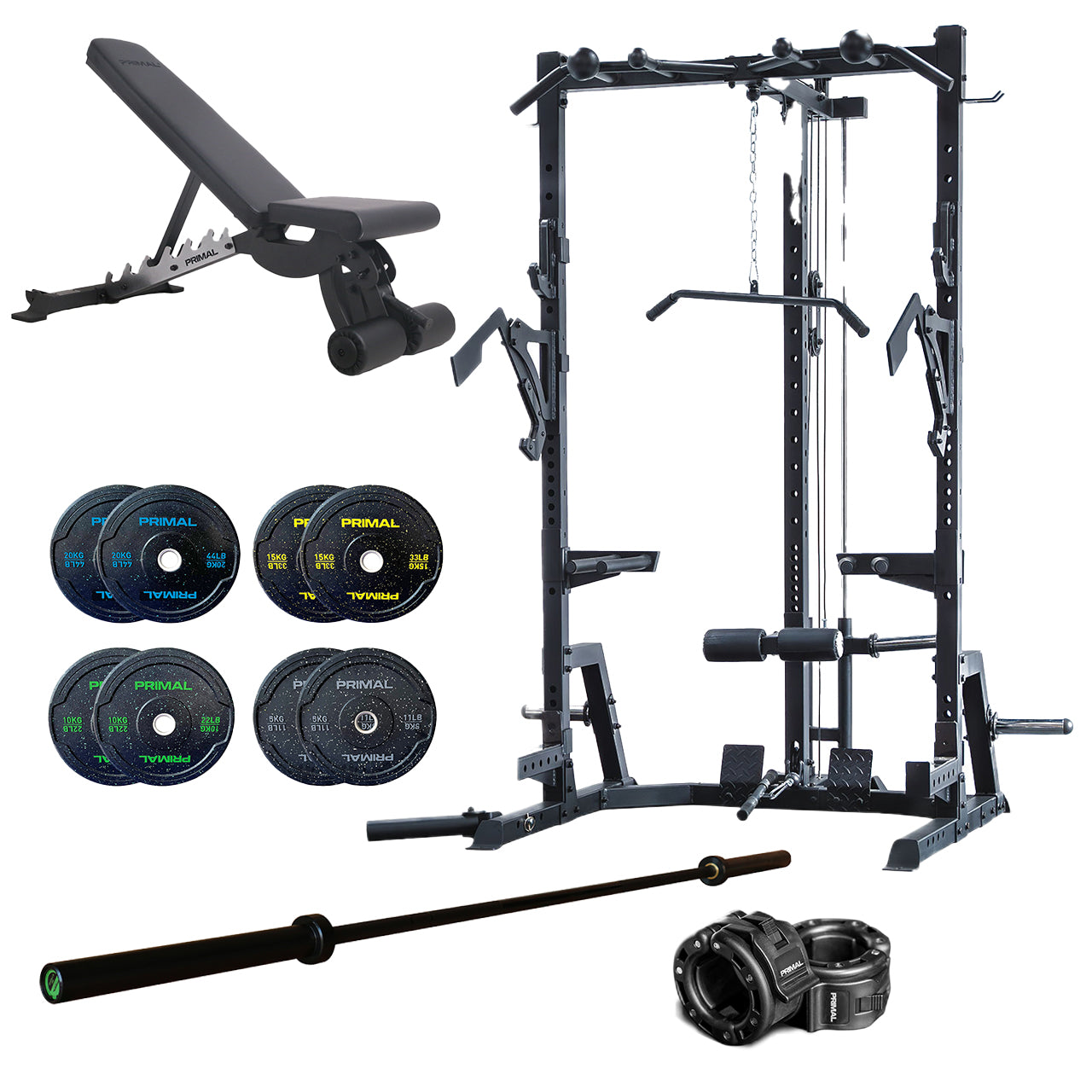 Primal Personal Series Ultimate Half Rack Package – Primal Strength