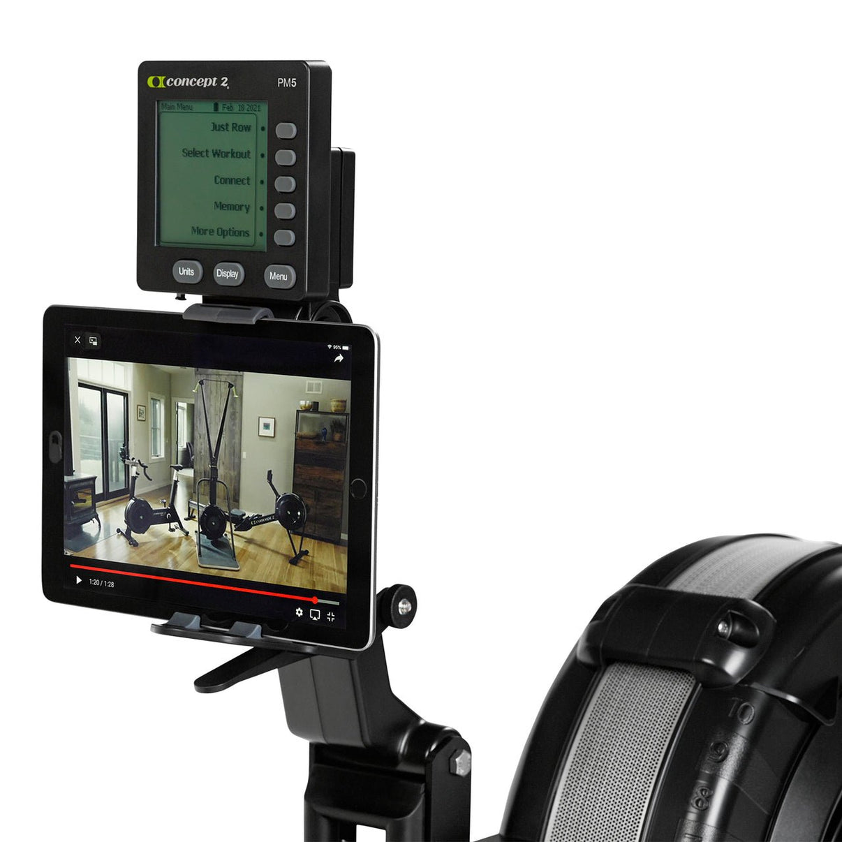 Concept 2 Model D PM5 (Black) – Primal Strength