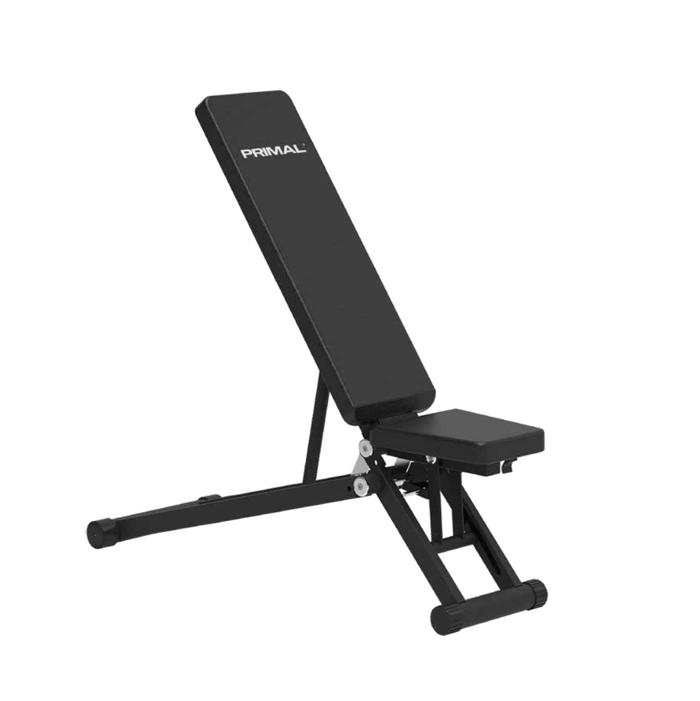 Primal Personal Series Flat Folding Adjustable Bench – Primal Strength