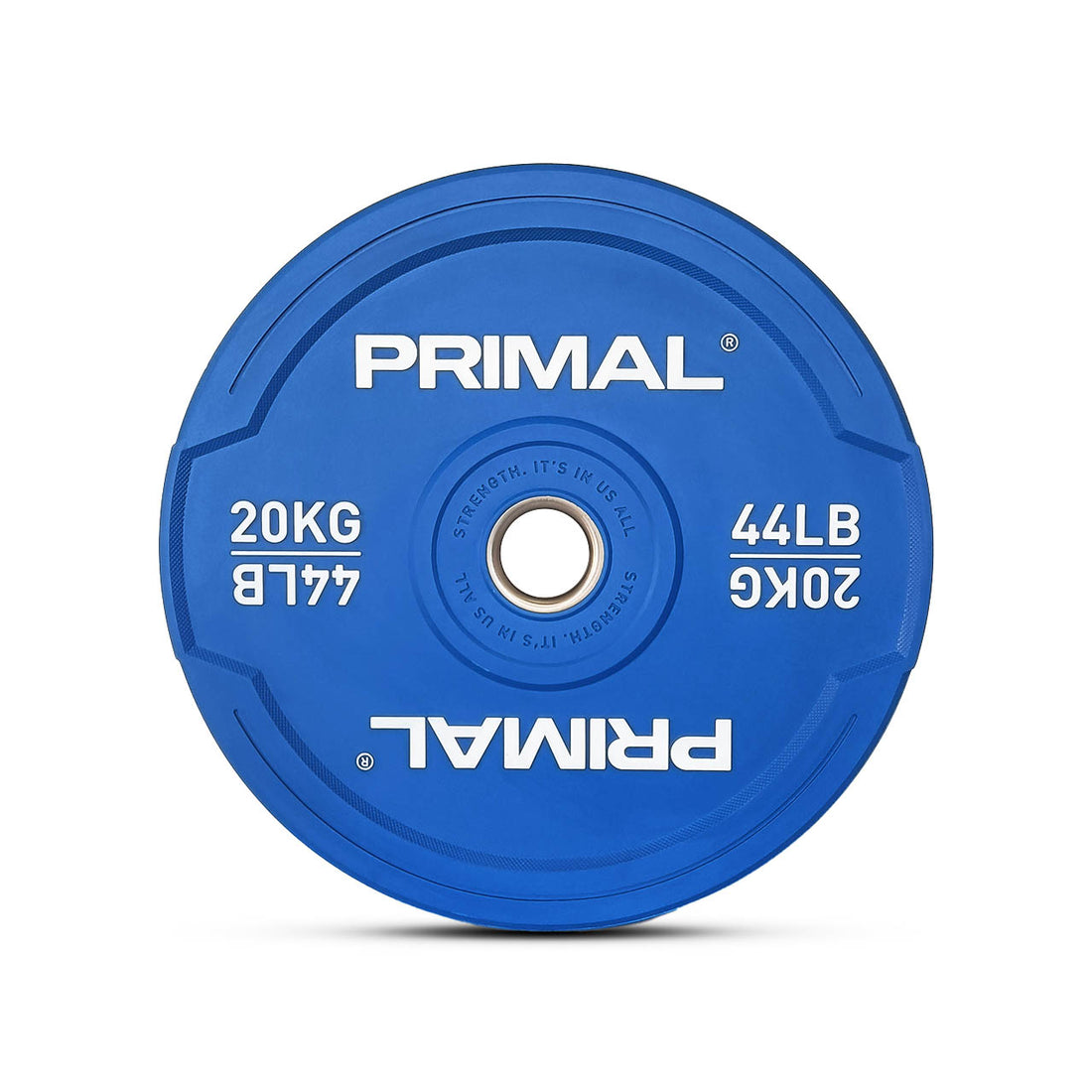 Primal Pro Series Coloured Bumper Plate (Singles) – Primal Strength