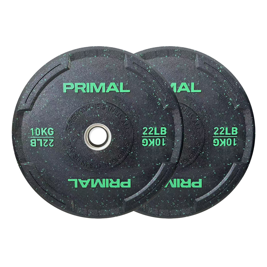 Primal Performance Series V2 Hi-Temp Olympic Bumper Plate (Pairs) – Primal Strength