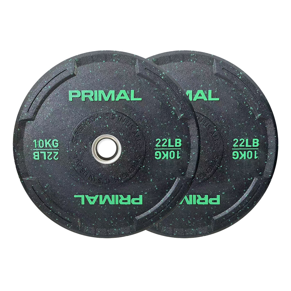 Primal Performance Series V2 Hi-Temp Olympic Bumper Plate (Pairs ...