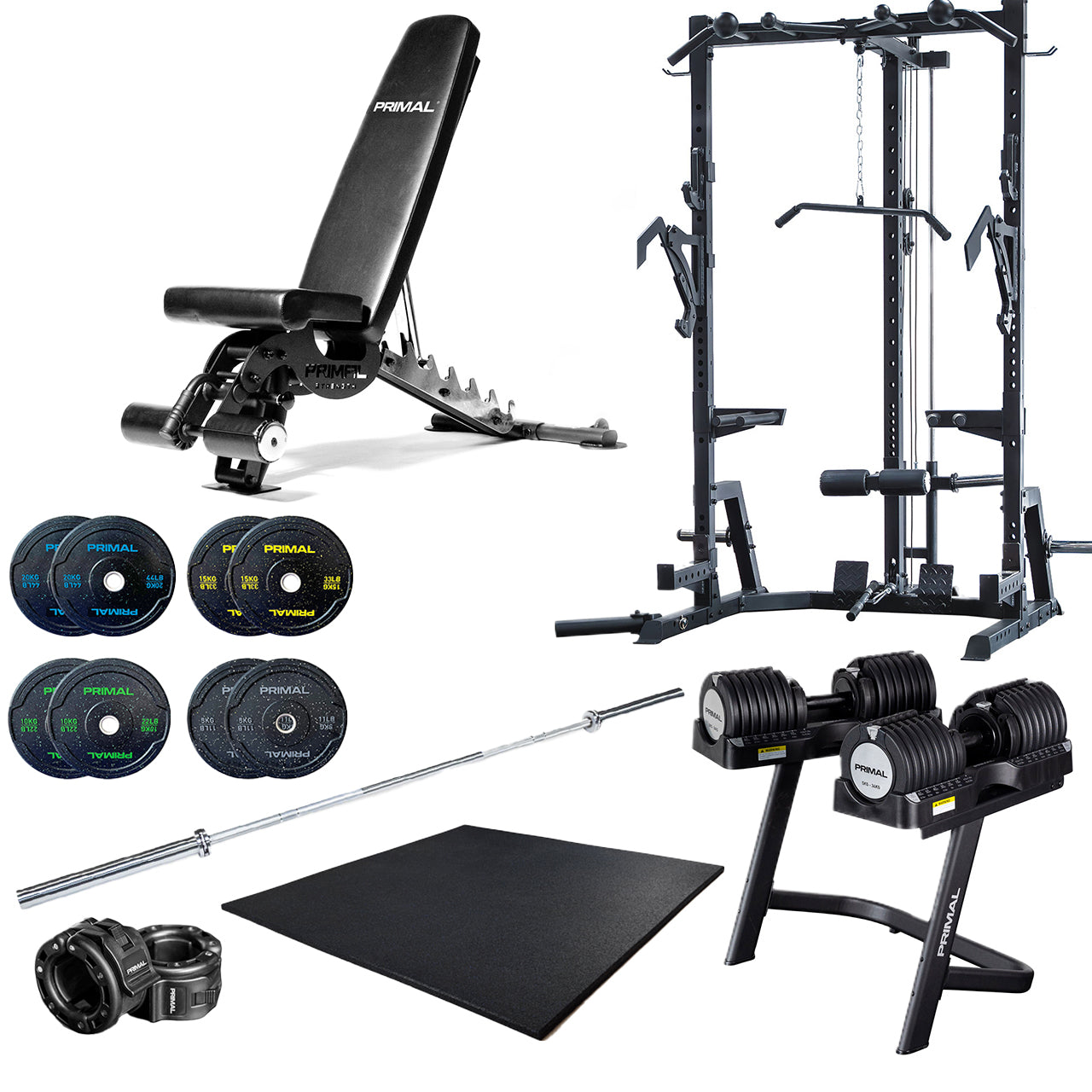 Primal Personal Series Ultimate Half Rack Premium Bundle – Primal Strength