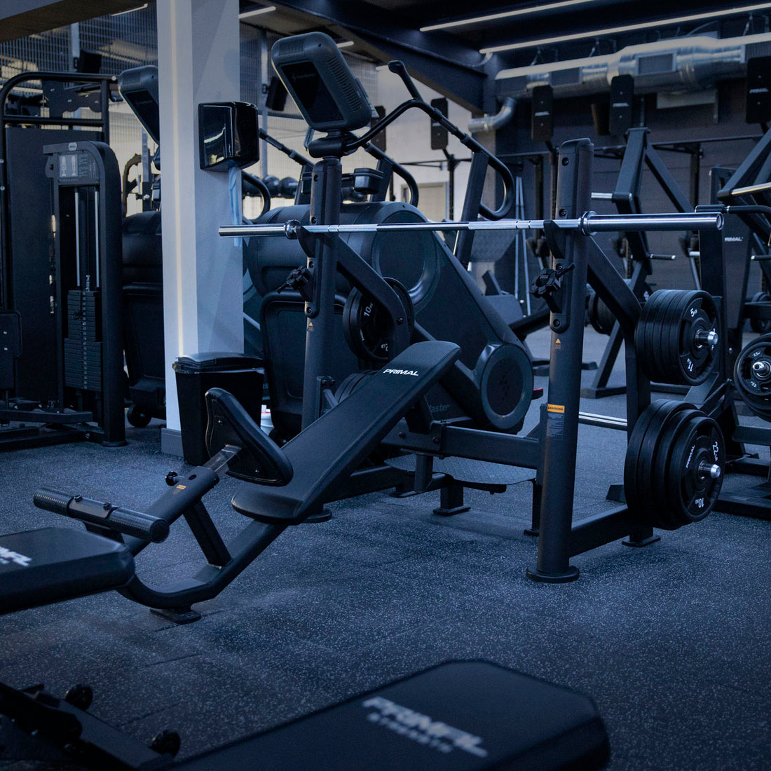 Commercial Incline Olympic Gym Bench – Primal Strength