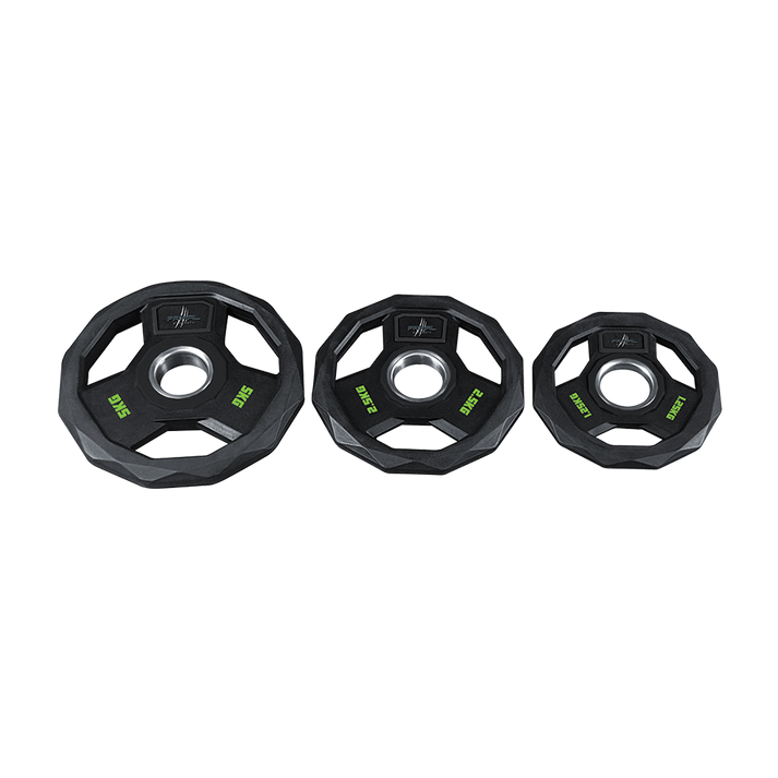 Commercial Rubber Weight Set 75kg – Primal Strength