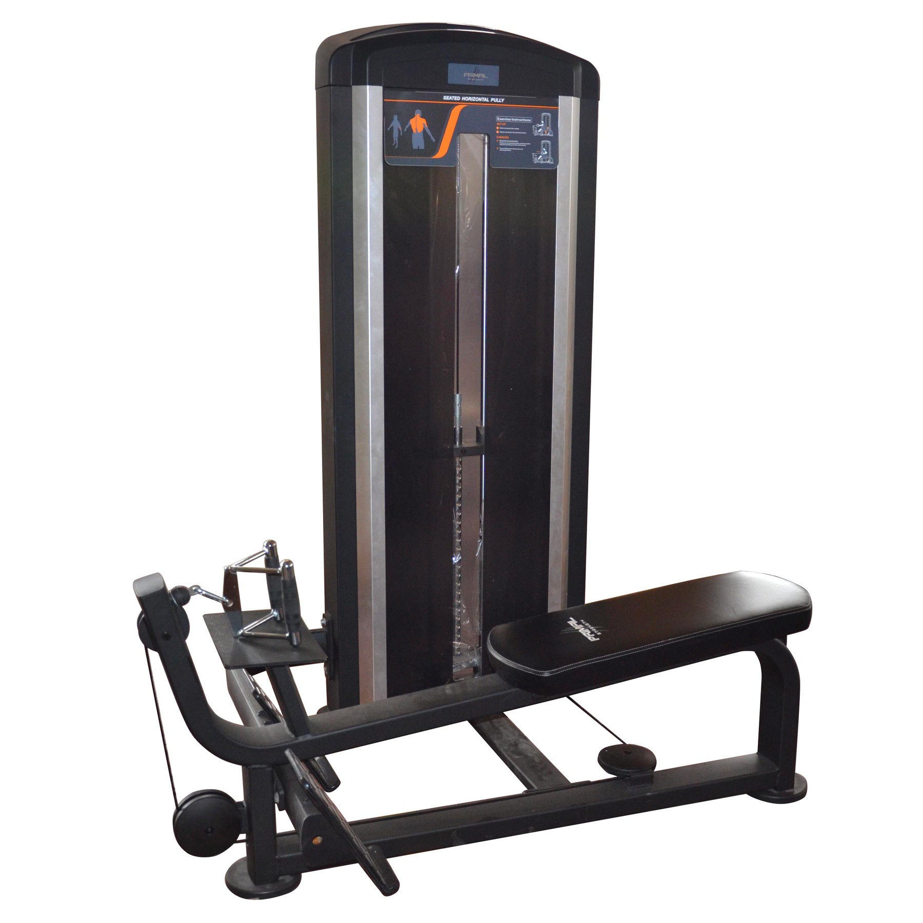 Primal Strength Stealth Low Row Selectorised Machine- PRE WORKED