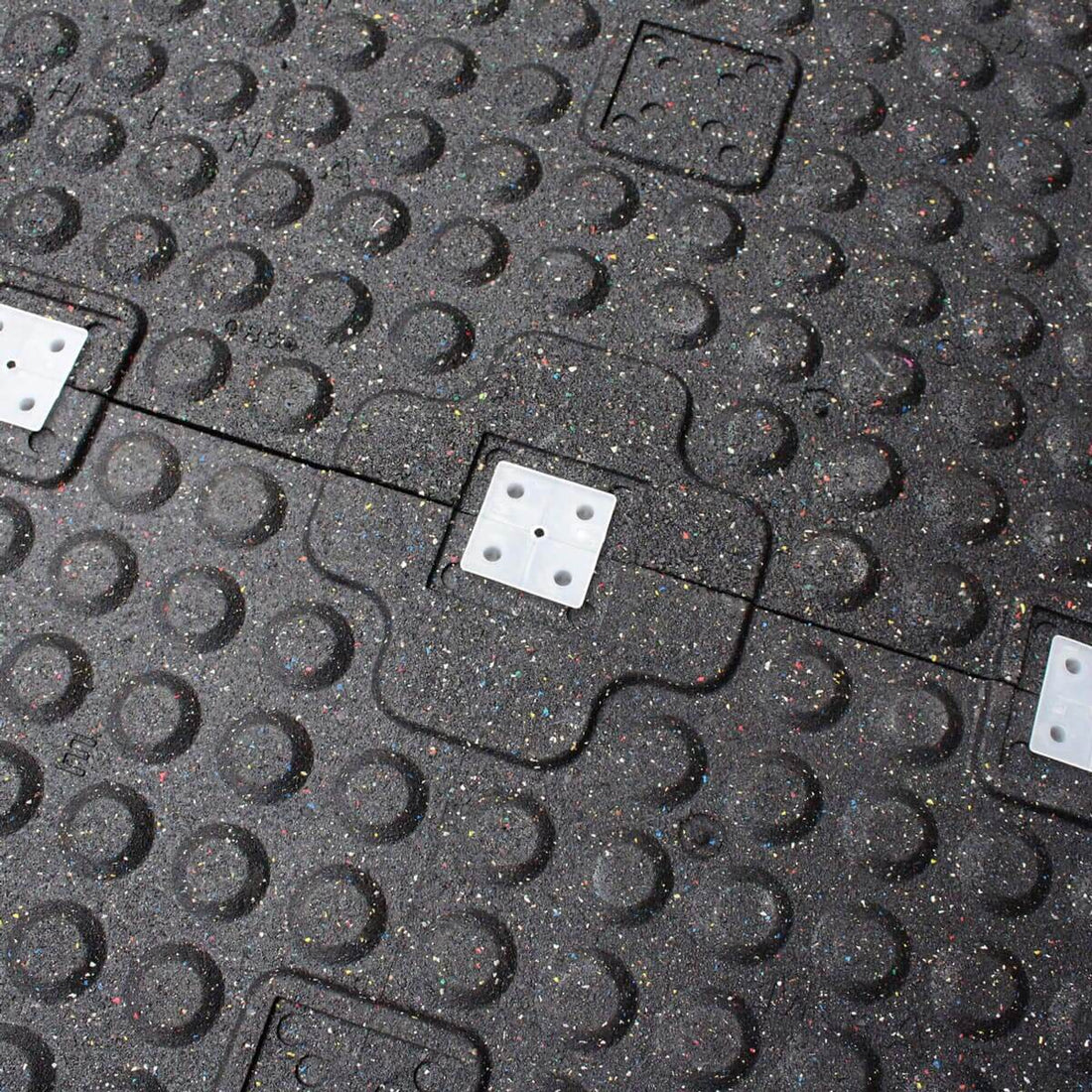 EDPM 20mm Premium Rubber Gym Flooring Tile (1m x 0.5m) - Primal Strength
